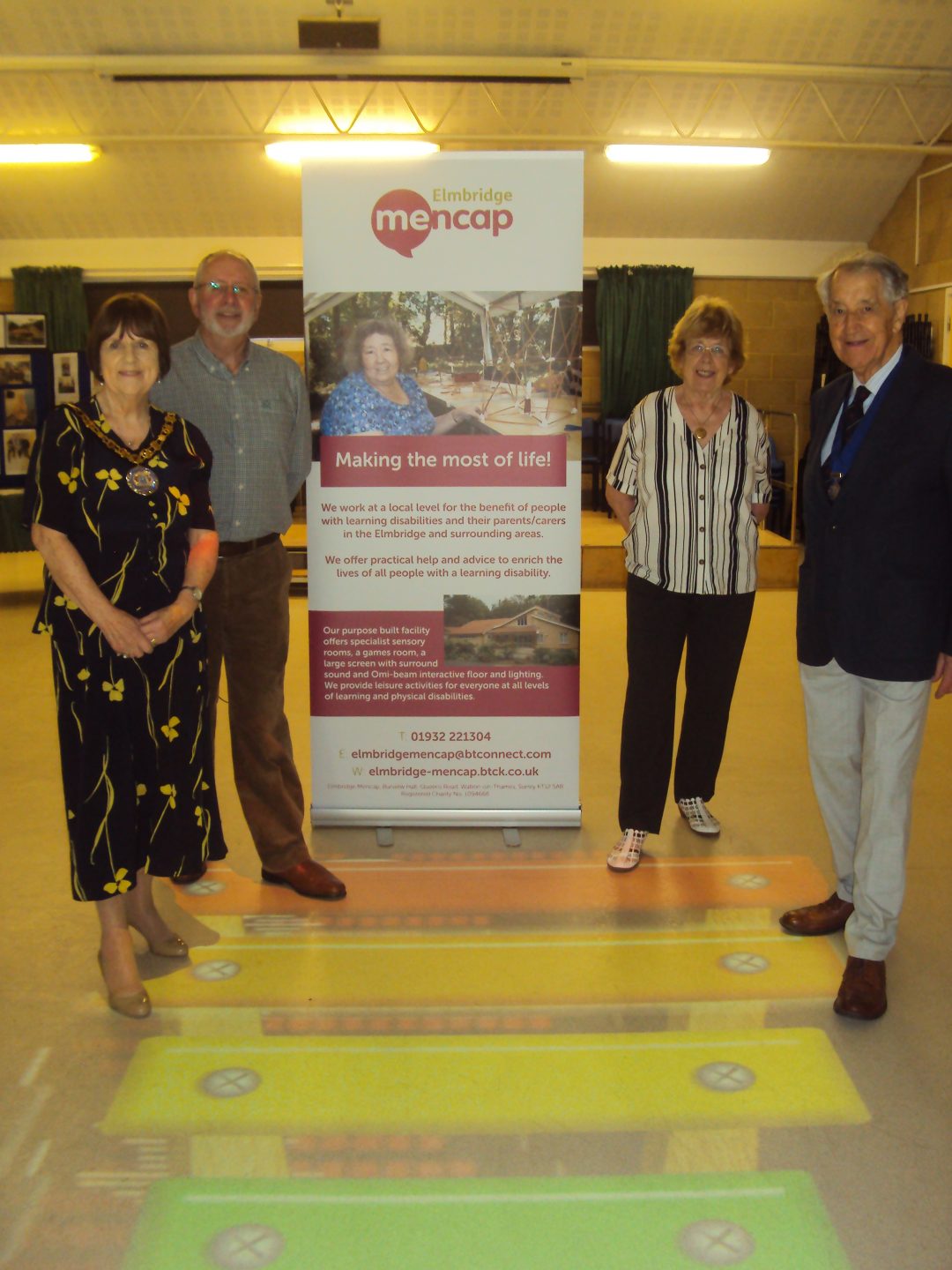 Elmbridge Mayor Supports Local Charity Elmbridge Mencap | All About ...